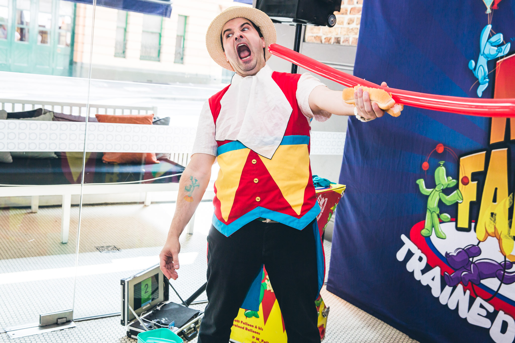 Matt Falloon and his Trained Balloons - Party Lane