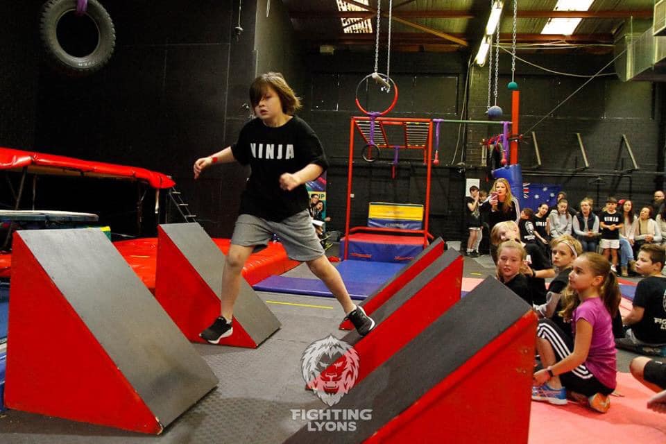 Fighting Lyons Ninja Warrior parties in Essendon North - Party Lane